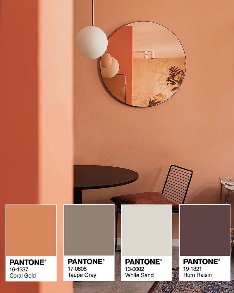 秋天是懂配色的，用PANTONE暖色调点亮生活 _ 千通彩色彩管理官网