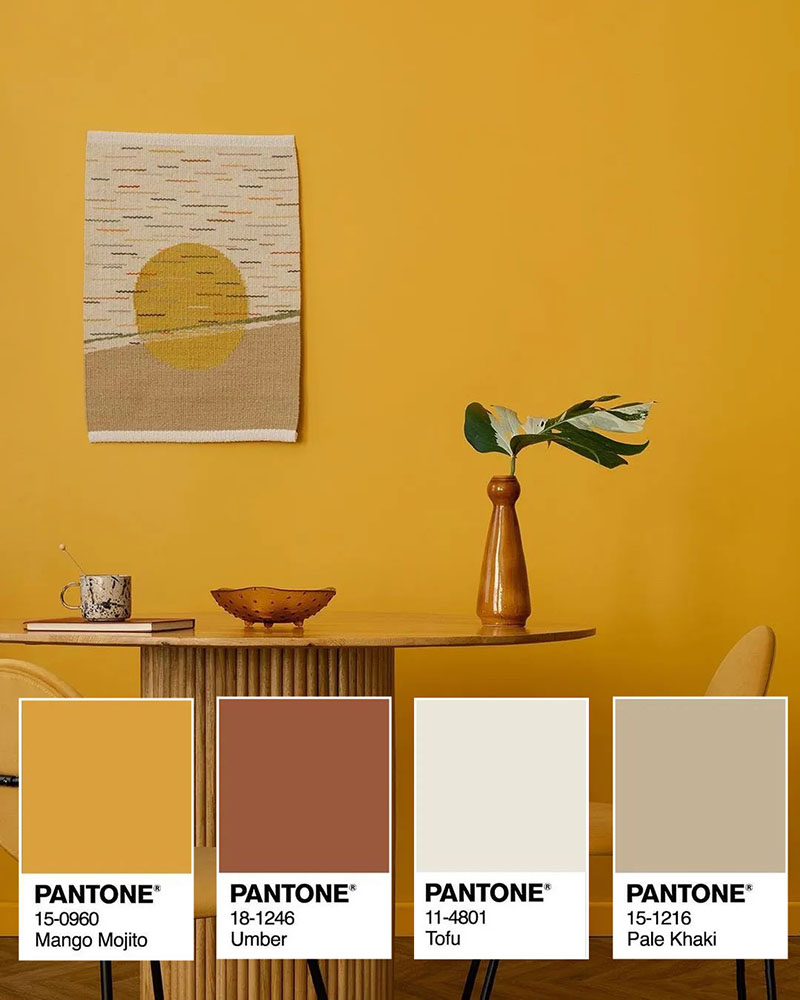 秋天是懂配色的，用PANTONE暖色调点亮生活 _ 千通彩色彩管理官网
